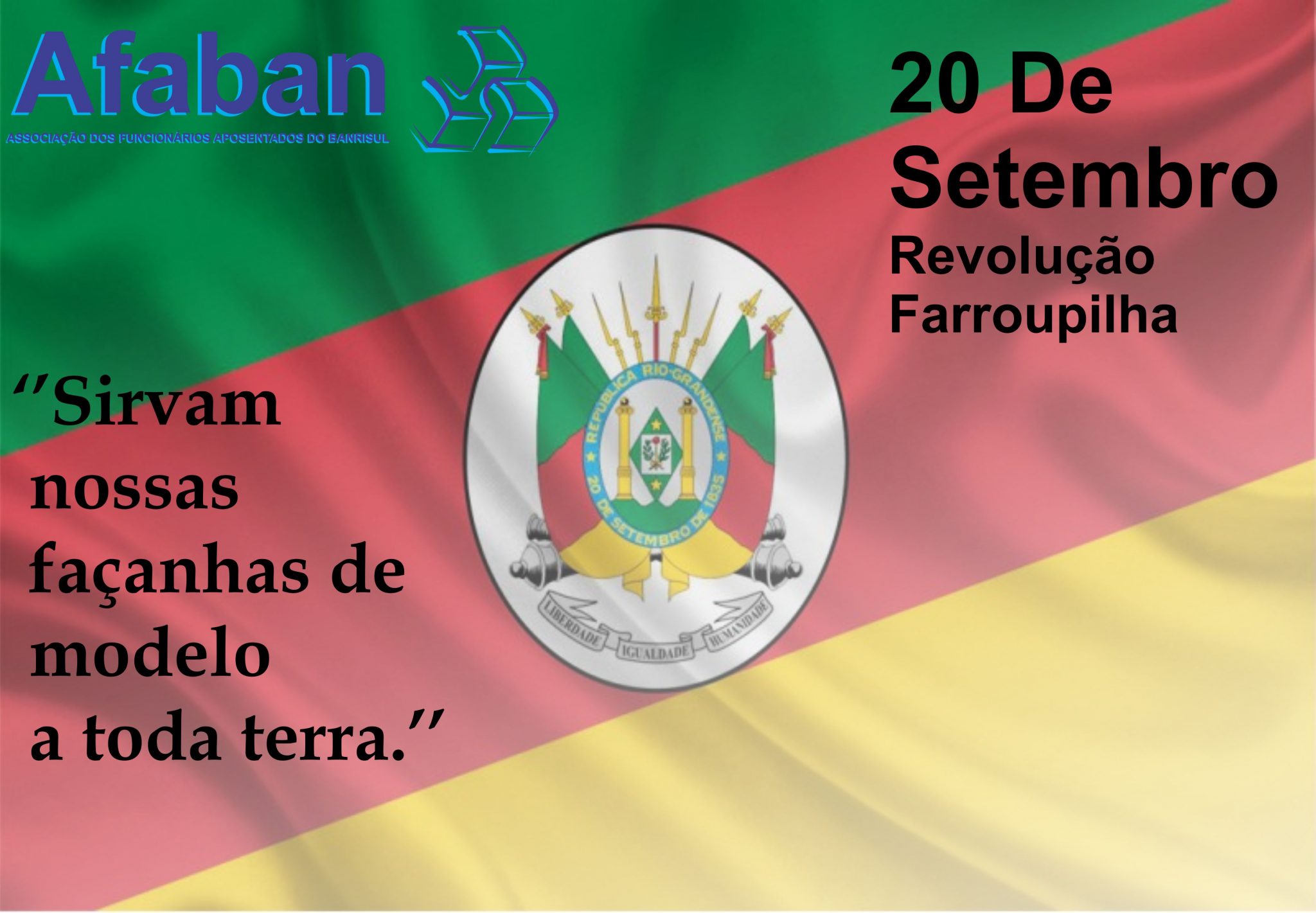 20 De Setembro- Revolução Farroupilha – Afaban – Associação dos ...